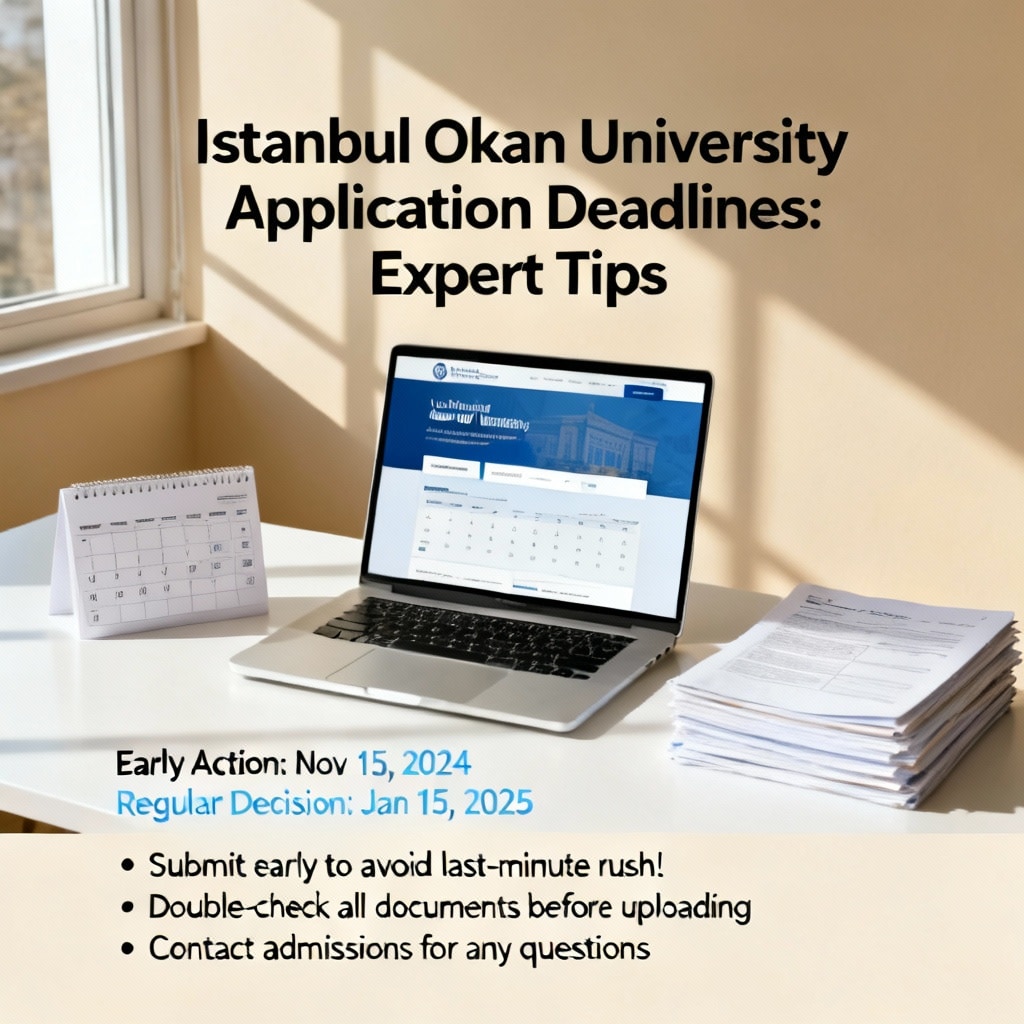 Istanbul Okan University Application Deadlines: Expert Tips
