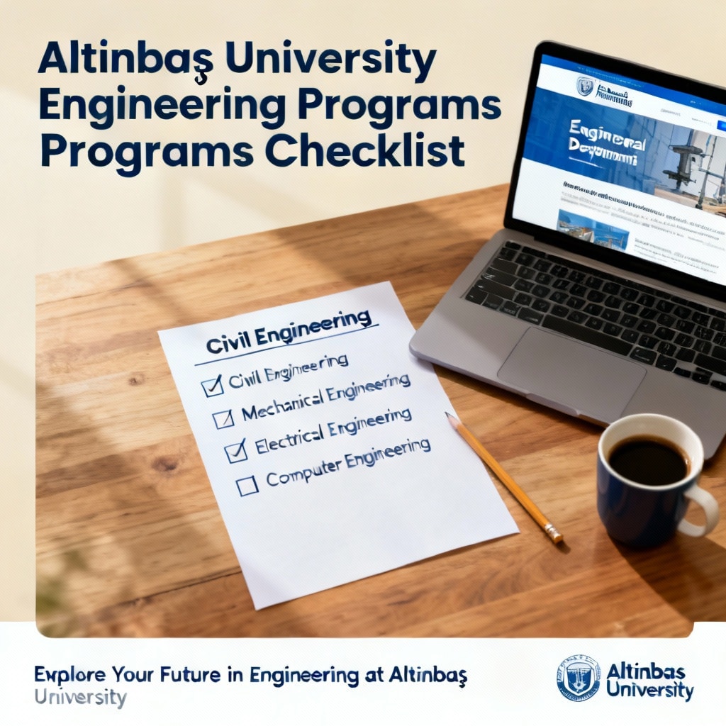 Altınbaş University Engineering Programs Checklist
